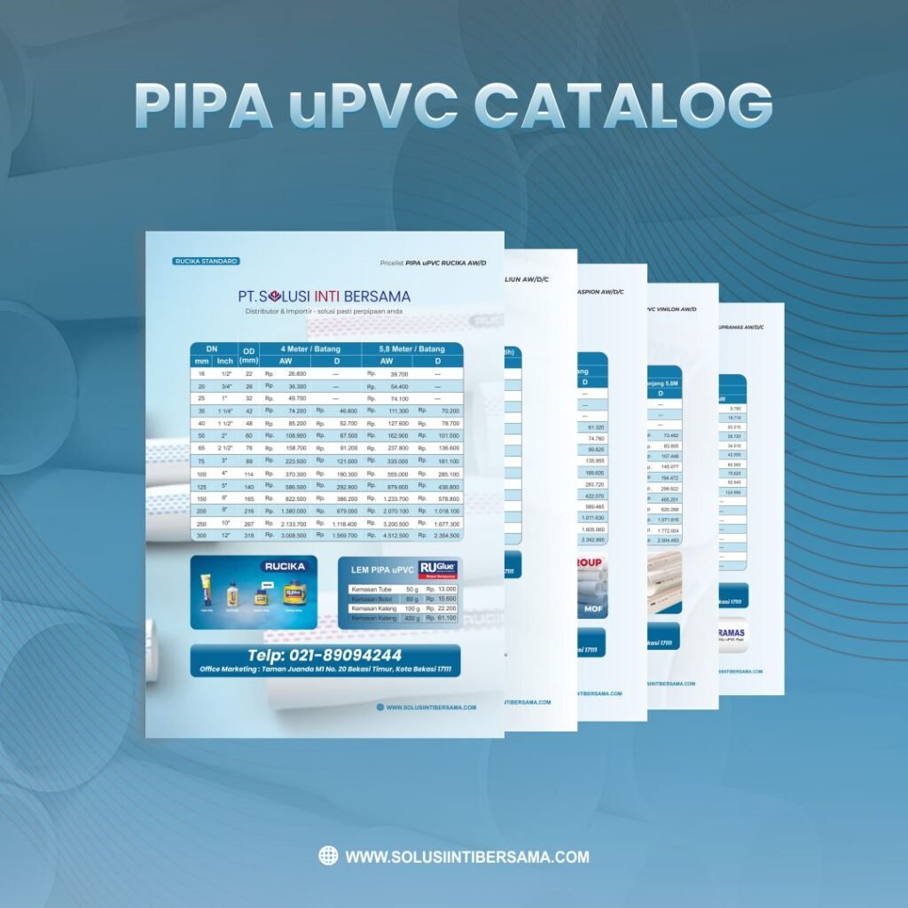 DAFTAR HARGA PIPA PVC STANDARD ISO AW D NO #1 2025 BALI - PT Solusi ...